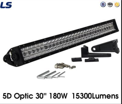 China 5D Optic 30′′ 180W 15300 Lumens Car LED Light Bar for Jeep Wrangler Jk for sale