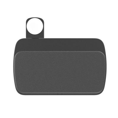 Cina 7.5W*2 MFI ha conceduto una licenza agli accessori 3 in 1 supporto senza fili del caricatore per la serie dell'orologio di Apple in vendita