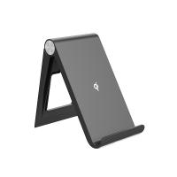 China Foldable 9218 Fast Qi Wireless Charging Stand Power Folder 2 Coils for sale