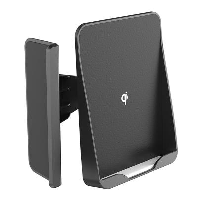 China monitor rápido do suporte do telefone do carregador de 10W 7.5W Mini Qi Wireless Charging Stand à venda