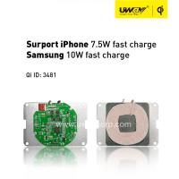 China Aluminum  Qi Wireless Charging Module Transmitter Module 15W Fast Charge for sale