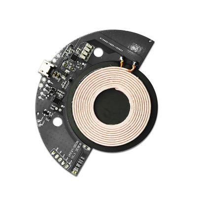 Cina Tassa rapida del caricatore di ricevitore del telefono senza fili universale ultra sottile del modulo 10W Qi in vendita