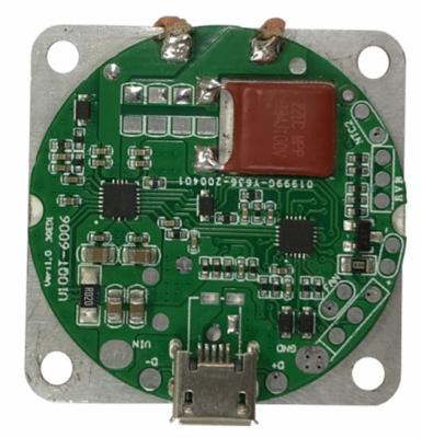 Cina Modulo di ricevitore senza fili portatile di Qi, Stadard Mini Wireless Charger Circuit Board per i piccoli dispositivi in vendita