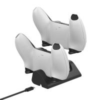 China 5V 1.1A PS5 Dual Controller Charging Station Type C ABS for sale