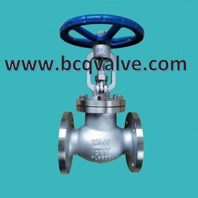 China JIS/KS 10K FLANGED STAINLESS STEEL CF8 GLOBE VALVE for sale