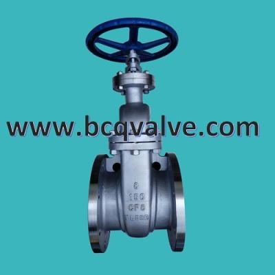 China ANSI/API FLANGED CLASS150  STAINLESS STEEL HIDING(NON-RISING) STEM GATE VALVE for sale