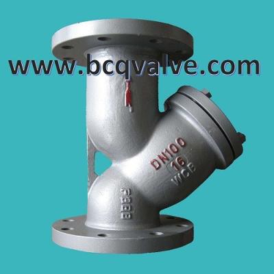 China JIS/KS STANDARD 10K CARBON STEEL FLANGED Y-STRAINER for sale