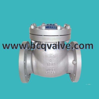 China ANSI Carbon Steel CLASS150  WCB RF Flanged Swing Check Valve for sale