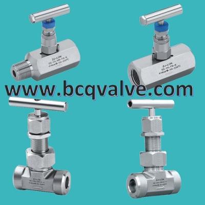 China high pressure 3000psi stainless steel ss316 NPT instrument needle valve for sale
