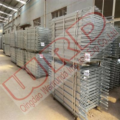 China 6' Leng  Hot Dipped Galvanized Steel Pedestrian Barrier made by thicker angle iron more safty for sale
