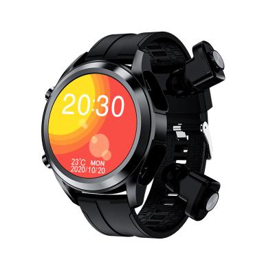中国 1つの防水スマートなブレスレットに付きTWS 2つ、350mAh 1.3インチのスマートなBluetoothの腕時計 販売のため
