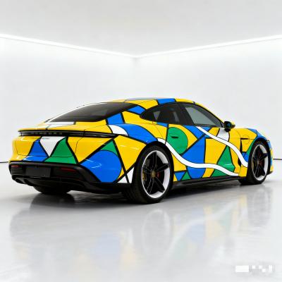 China Trendy & Social / Visual Impact / Value / Pop Culture / Car Color Change Wrap / Color Wrap Film / Car Wrap / Car Wrap Art / Automotive Art Wrap / Custom Car Wrap Service factory for sale