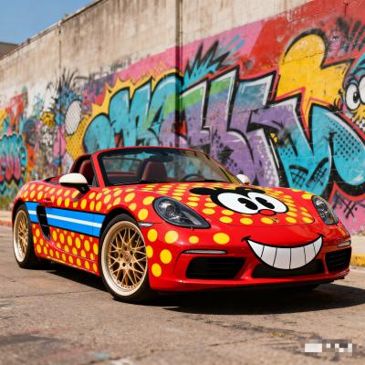 China Trendy & Social / Visual Impact / Value / Pop Culture / Car Color Change Wrap / Color Wrap Film / Car Wrap / Car Wrap Art / Automotive Art Wrap / Custom Car Wrap Service factory for sale