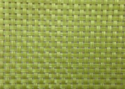 China 4*4 woven wire beige textilene  fabric suit for table mat or outside furniture material fabric for sale