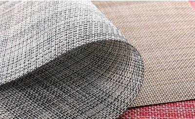 China El PVC al aire libre de Textilene® cubrió la sombra fabric2X2 de la malla o el paño tejido 2X1 del estilo en venta