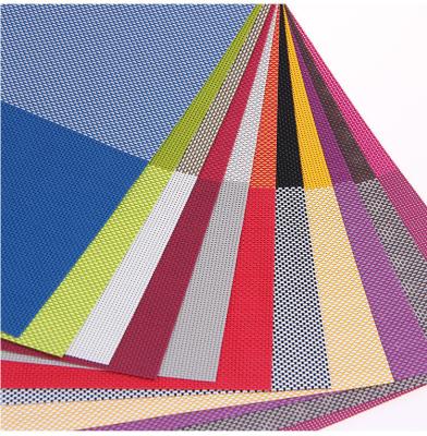 China El PVC al aire libre de Textilene® cubrió la sombra fabric2X2 de la malla o el paño tejido 2X1 del estilo en venta