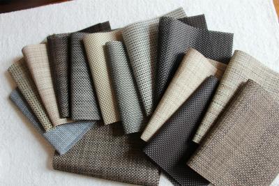China China Textilene® 4X4 woven in Rattan or linen mesh Textilene fabric Manufacturer for sale