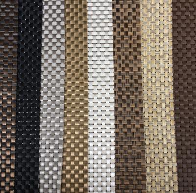 China Textilene Fiber for Outdoor Furniture sunbed fabrics is resists ultraviolet radiation for sale