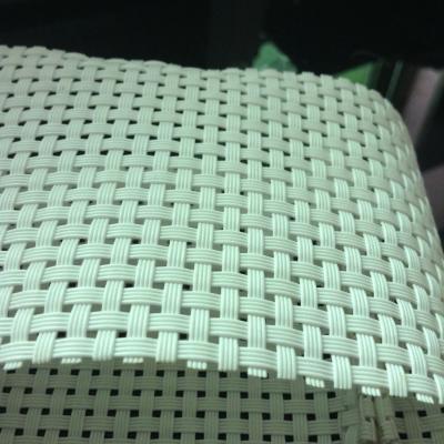 China White color sling chair woven mesh PVC fabrics for sale