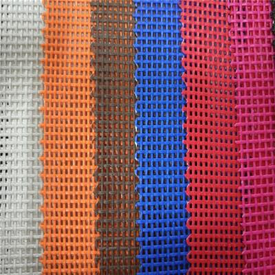 China White , Black, Blue PVC Coated Polyester Mesh fabric suit safety fence for sale