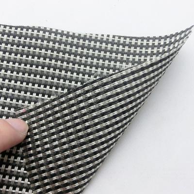 China Tela de malla al aire libre de la cubierta del patio de Textilene de la tela de la especialidad en venta
