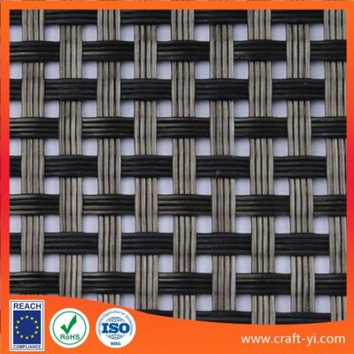 China Anti-UV waterproof woven mesh Textilene fabric solar sun lounger fabrics for sale