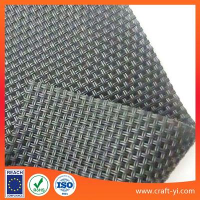 China Tela negra del color en el textilene para la hamaca del oscilación o el ocioso del sol en venta