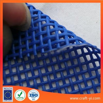 China tela de malla impermeable del textilene en estilo tejido alambre azul del color 1X1 en venta