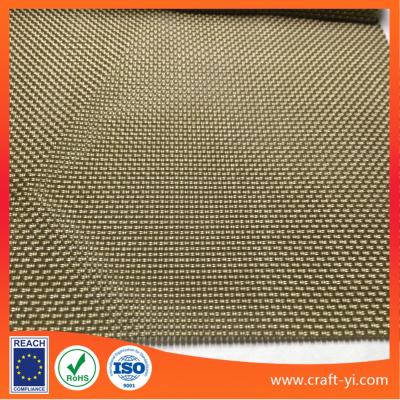 China Tela al aire libre de la honda de los muebles del patio de las telas de malla del color de oro por la yarda en venta