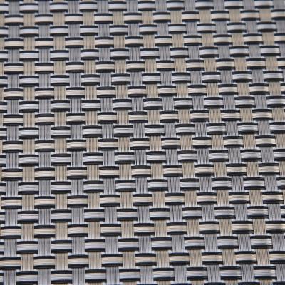 China Easy To Clean Textilene 8x8 Anti-Uv Outdoor Chair Fabric In Pvc Coated Mesh Fabrics for sale