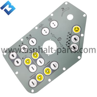 China panel sticker film of the asphalt paver parts grey 3 generation with circle ring for sale