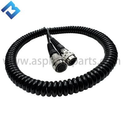 China 2028733 Data Cable / Spiral Cable 5-pin - 8-hole Asphalt Paver Electrical System For Level Meter Road Construction for sale