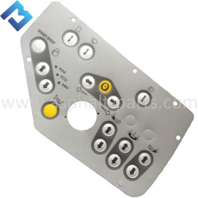 China Hauptkonsole-Knopfplattenfolie für China  Asphaltverteilteile zu verkaufen