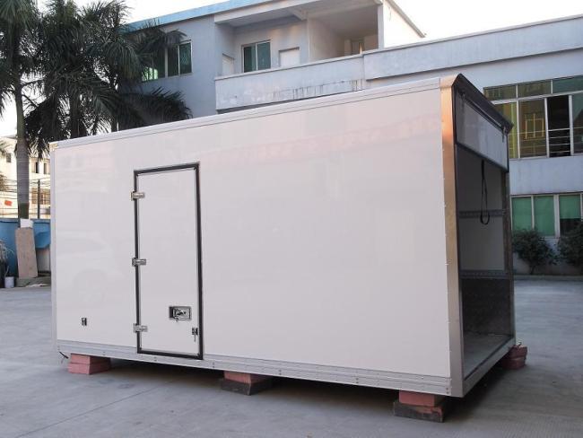 CBU Dry Freight Truck Body showing full exterior view