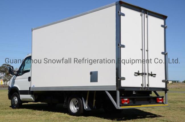 Interior view of FRP Honeycomb Dry Truck Body