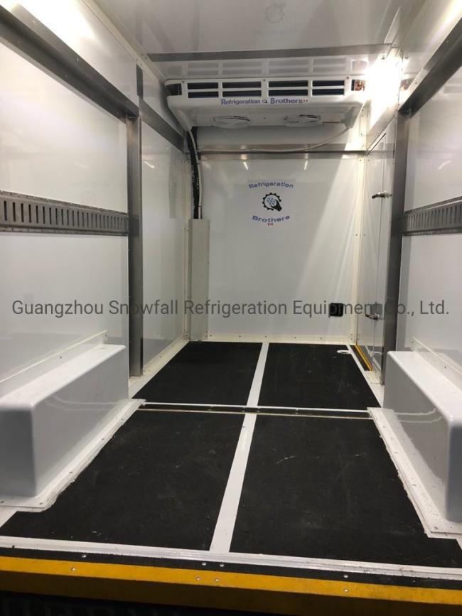 Top Type Freezer Equipment Refrigerator Van Unit - installation example