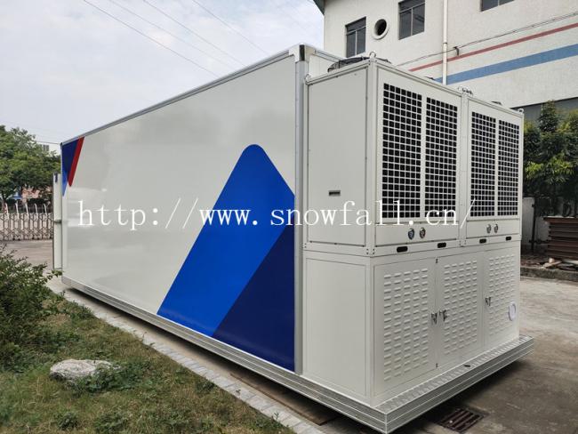 Easy installation process of mobile container homes