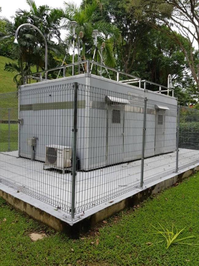 Sound insulation movable container house exterior view