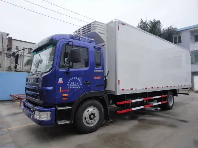 Chiller Box / Refrigerated Truck Box interior view