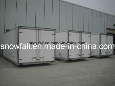 중국 유니크 쉬운 설치 10ft 유리섬유 냉동 트럭 카시 박스 내구성 디자인 판매용