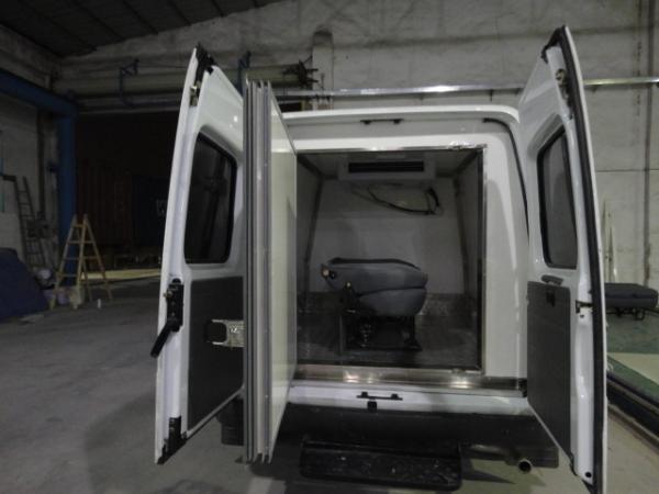 Quality Thermal Insulated Van Box Reefer Van Body Heat Insulation with Double Rear Doors for sale