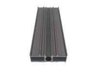 China Multifunctional Aluminum Window Frame Extrusion Profiles Grey for sale