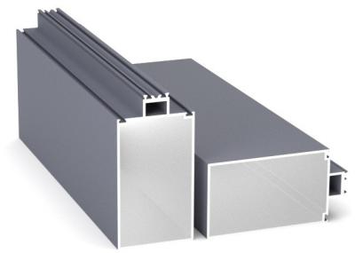 Cina tempo espulso di alluminio rettangolare di profilo 6063A 6060 resistente in vendita