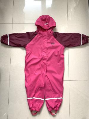China Fashionable waterproof unisex cute rain suit for kids from China for sale