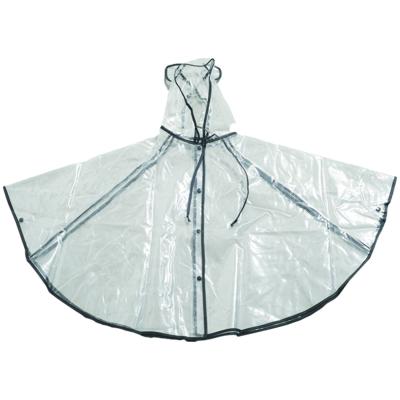 China Low price eco-friendly transparent rain wear coat poncho style for bicycle for sale