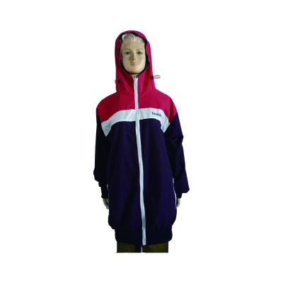China Hot sale high quality double side polyester waterproof jacket for sale