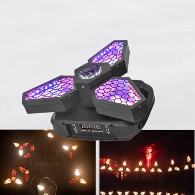 中国 RGBW 3in1 4in1 インフィニット・ローティング メイプル・リーフ LED レトロライト 3*60W 販売のため