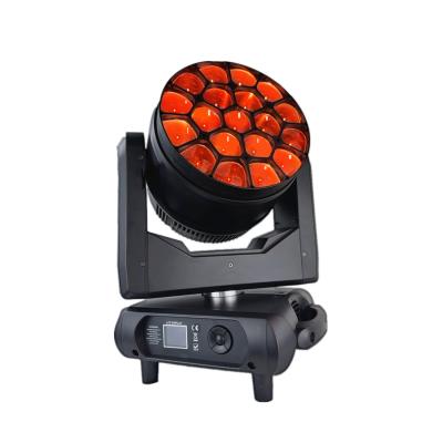 Cina 19X40W Zoom Wash Stage Wash Illuminazione Moving Head Bee Eye Per Dj Disco Bar in vendita