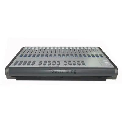 China DMX512 Tiger Touch Fader Wing Stage Iluminação Console Controle remoto à venda