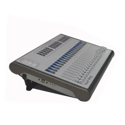 China DMX512 Tiger Touch Fader Wing Stage Iluminação Console Controle remoto à venda